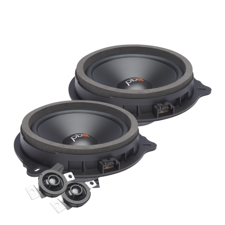 PowerBass OE65C-FD; 6.5" Direct Fit Ford Component – Sound Connection